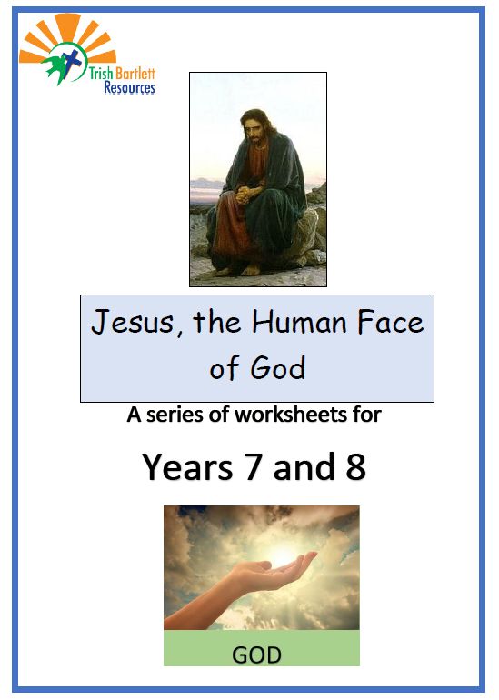 Jesus, the Human Face of God worksheets - EB-GRL127