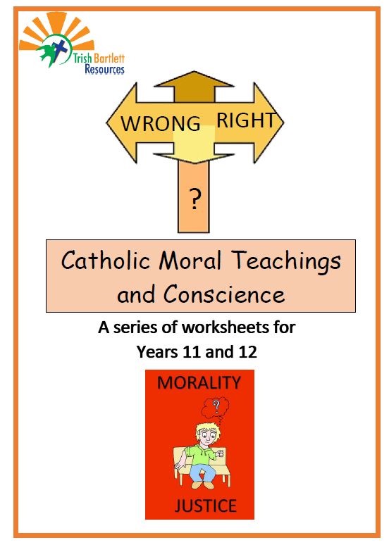 Catholic Moral Teachings worksheets - EB-MJ82